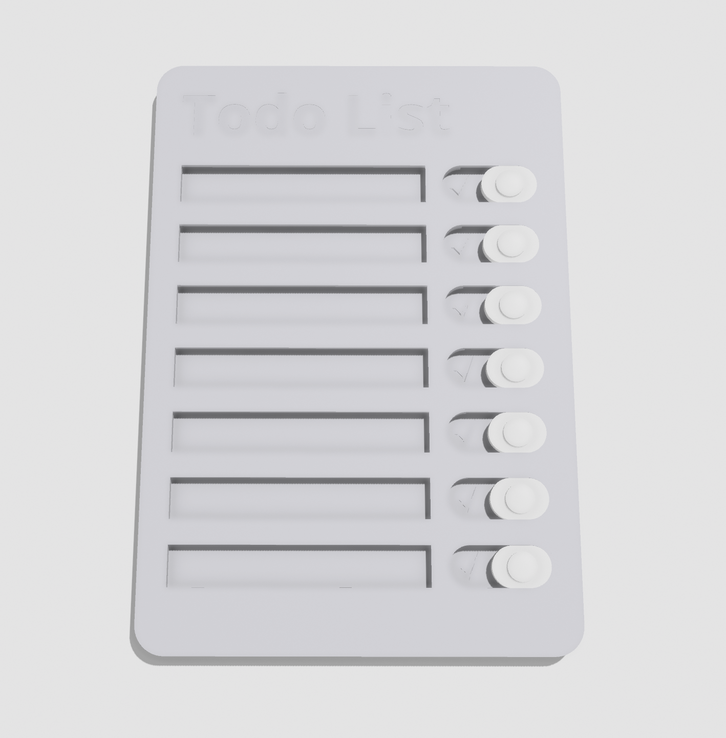 Todo list organizer by Daniel Oosterhuis | Download free STL model ...