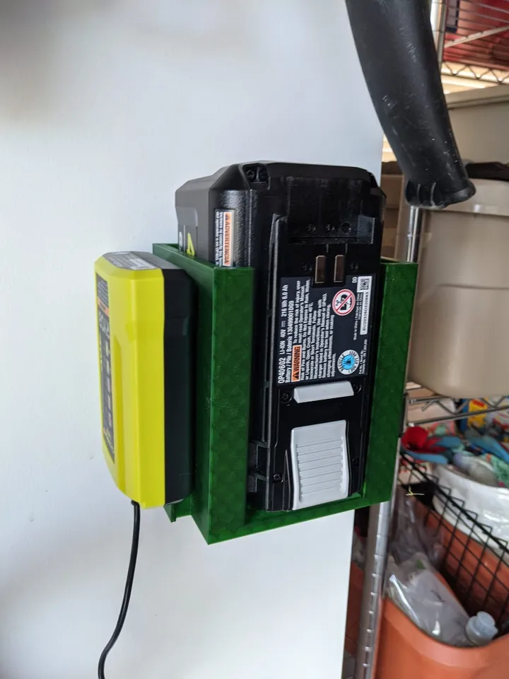 Ryobi lawnmower battery holder by Patrick Connelly | Download free STL ...