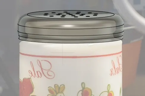 salt shaker top by KriMake | Download free STL model | Printables.com