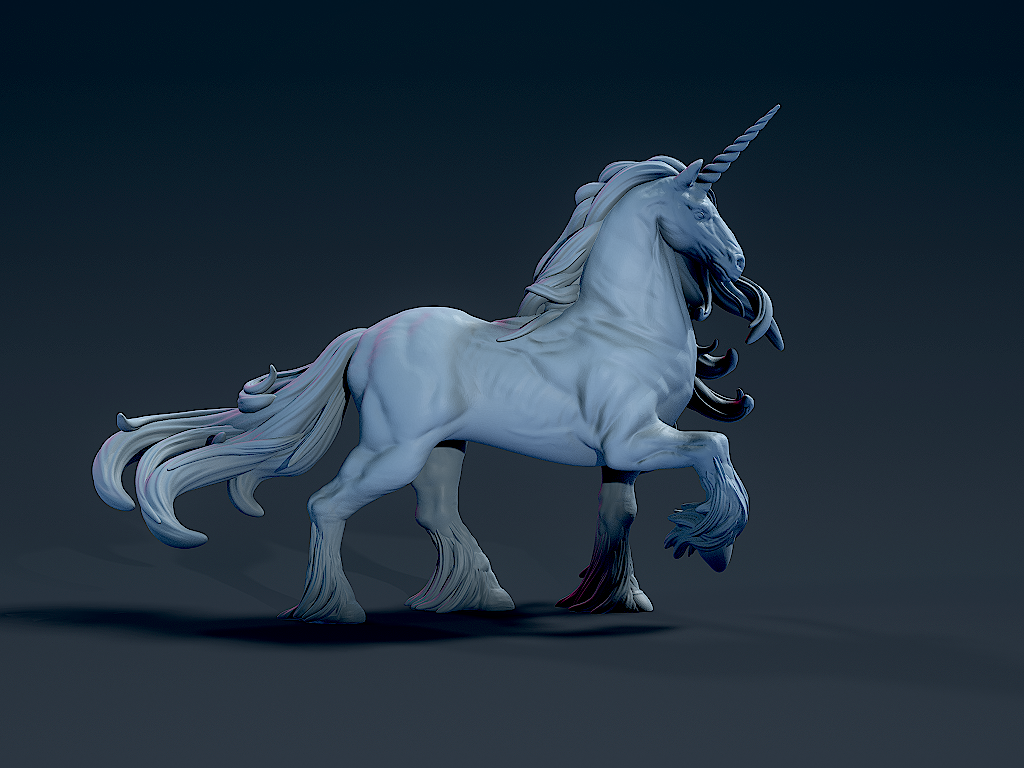 Unicorn by miniShev | Download free STL model | Printables.com