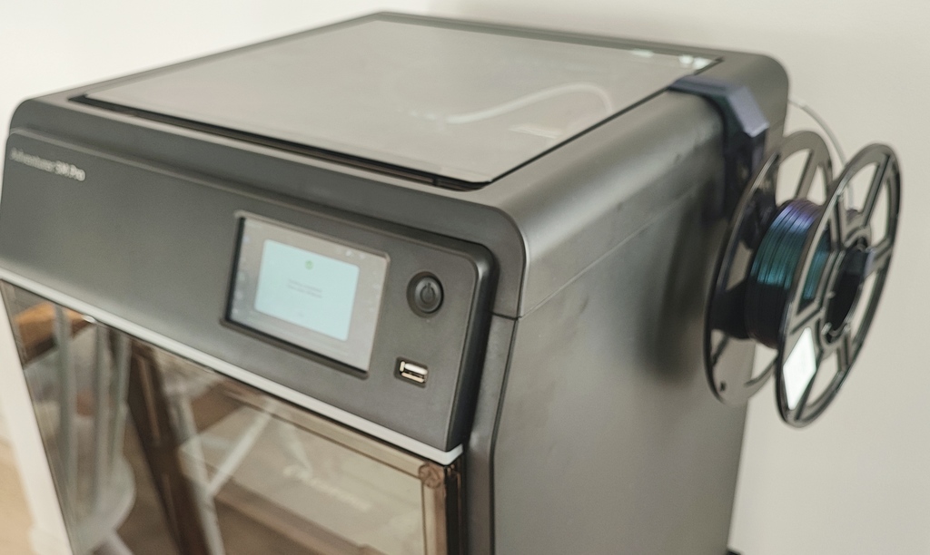 Flashforge Adventurer 5M pro side spool holder + toolbox by Medelis3D ...