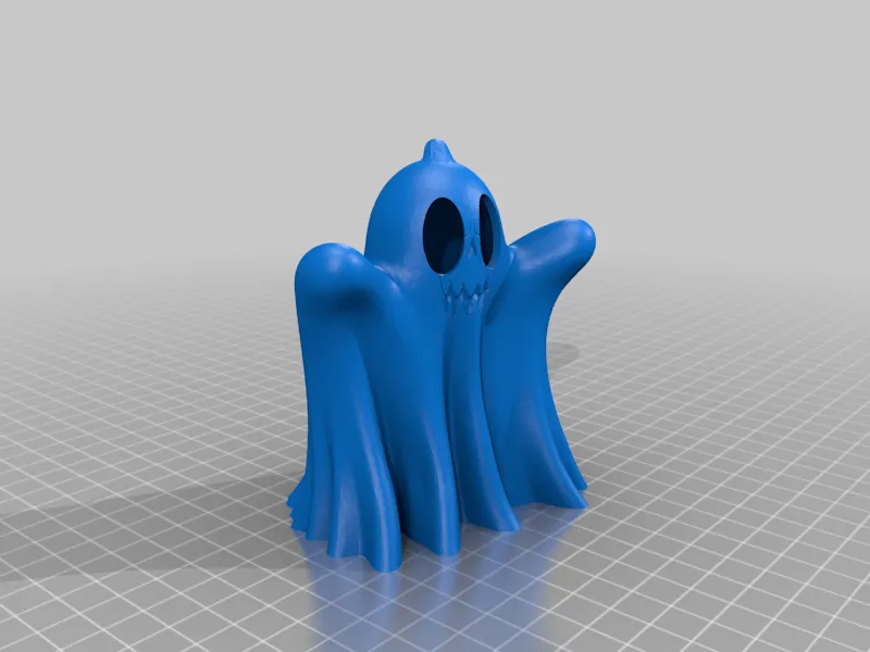 Happy Ghost by Medelis3D | Download free STL model | Printables.com