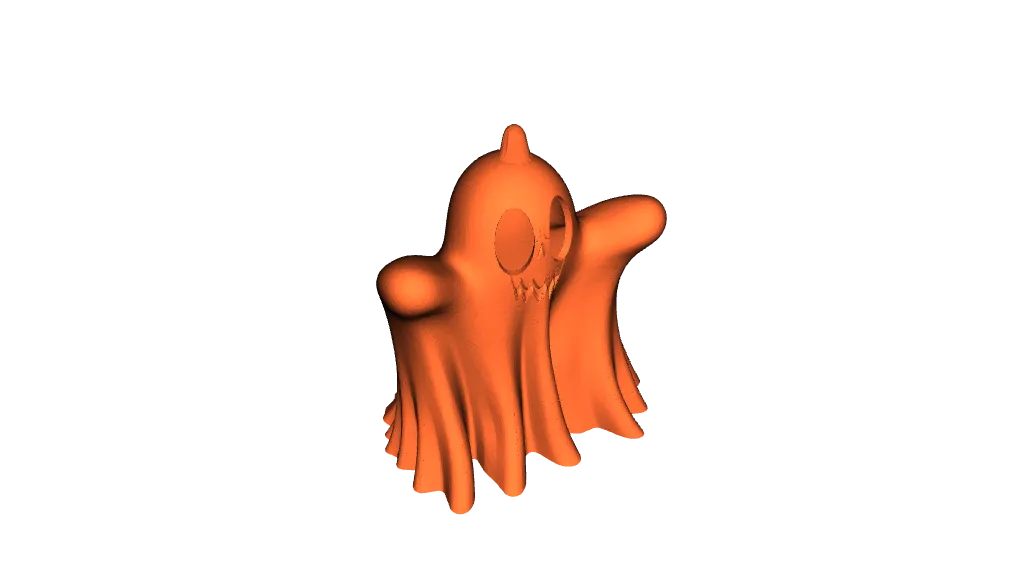 Happy Ghost by Medelis3D | Download free STL model | Printables.com