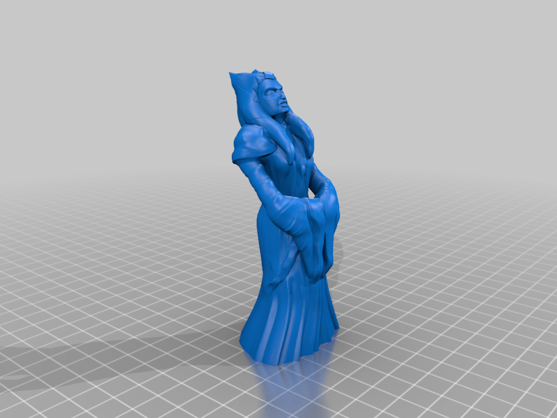 Ahsoka Tano - Star Wars by Medelis3D | Download free STL model ...