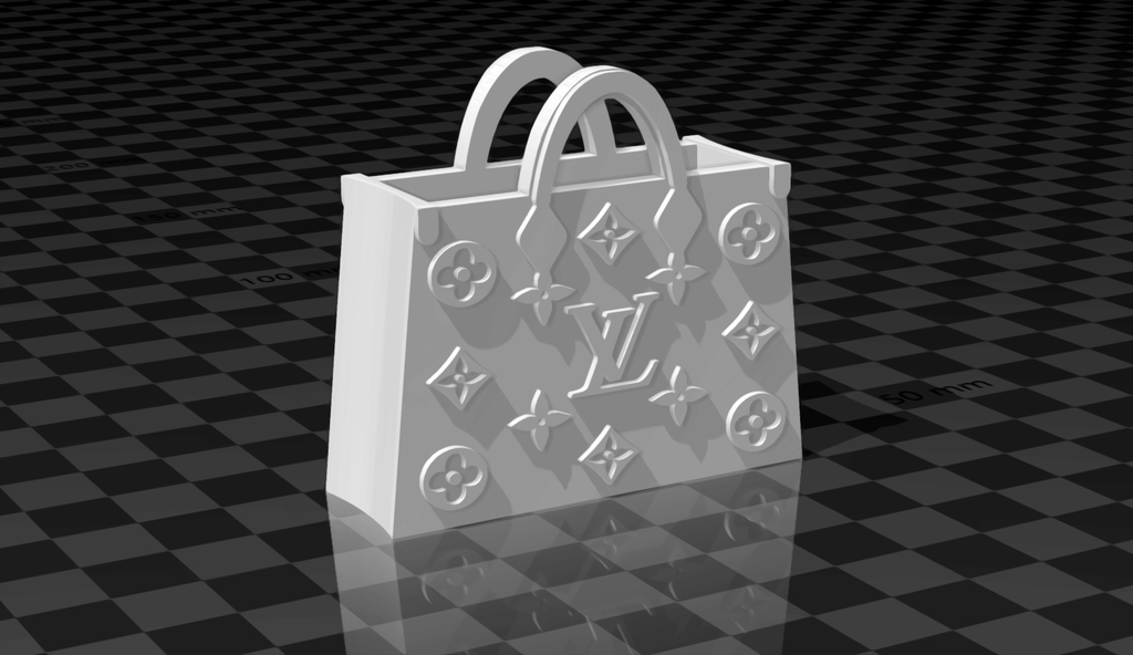 Louis Vuitton bag, printer TEST by Medelis3D | Download free STL model ...