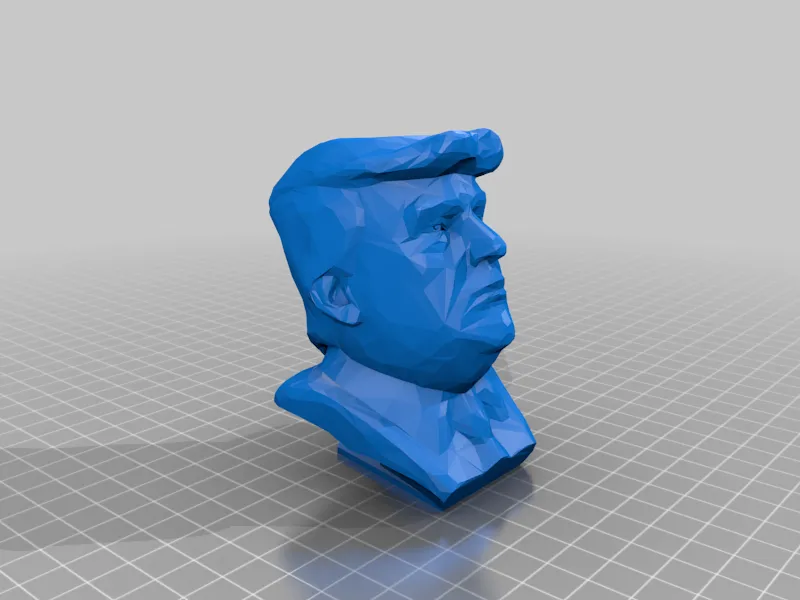 US President Donald J. Trump by Medelis3D | Download free STL model ...