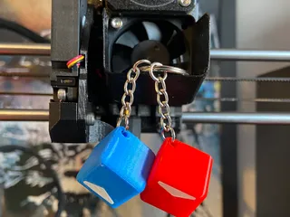 Beat Saber blocks keychain by Damian | Download free STL model ...