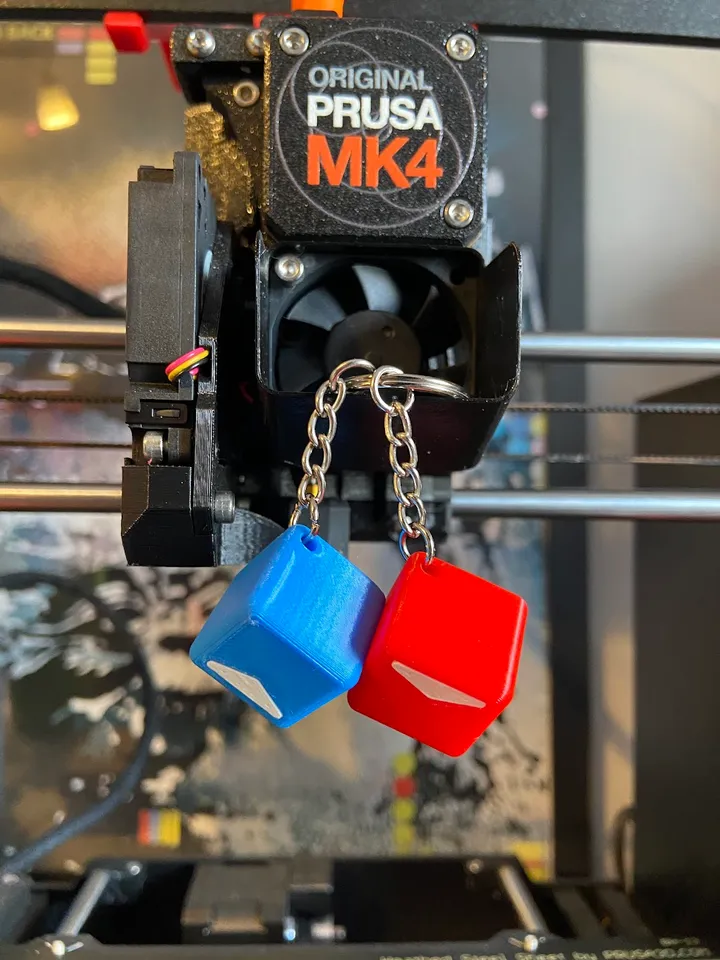 Beat Saber blocks keychain by Damian | Download free STL model ...