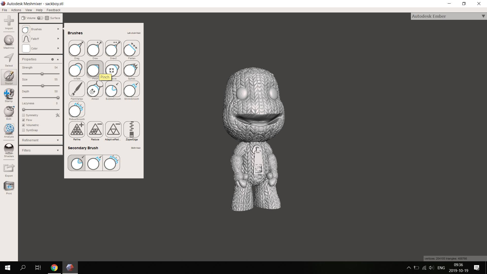 Little Big Planet, Sackboy (support free) by Medelis3D | Download free ...