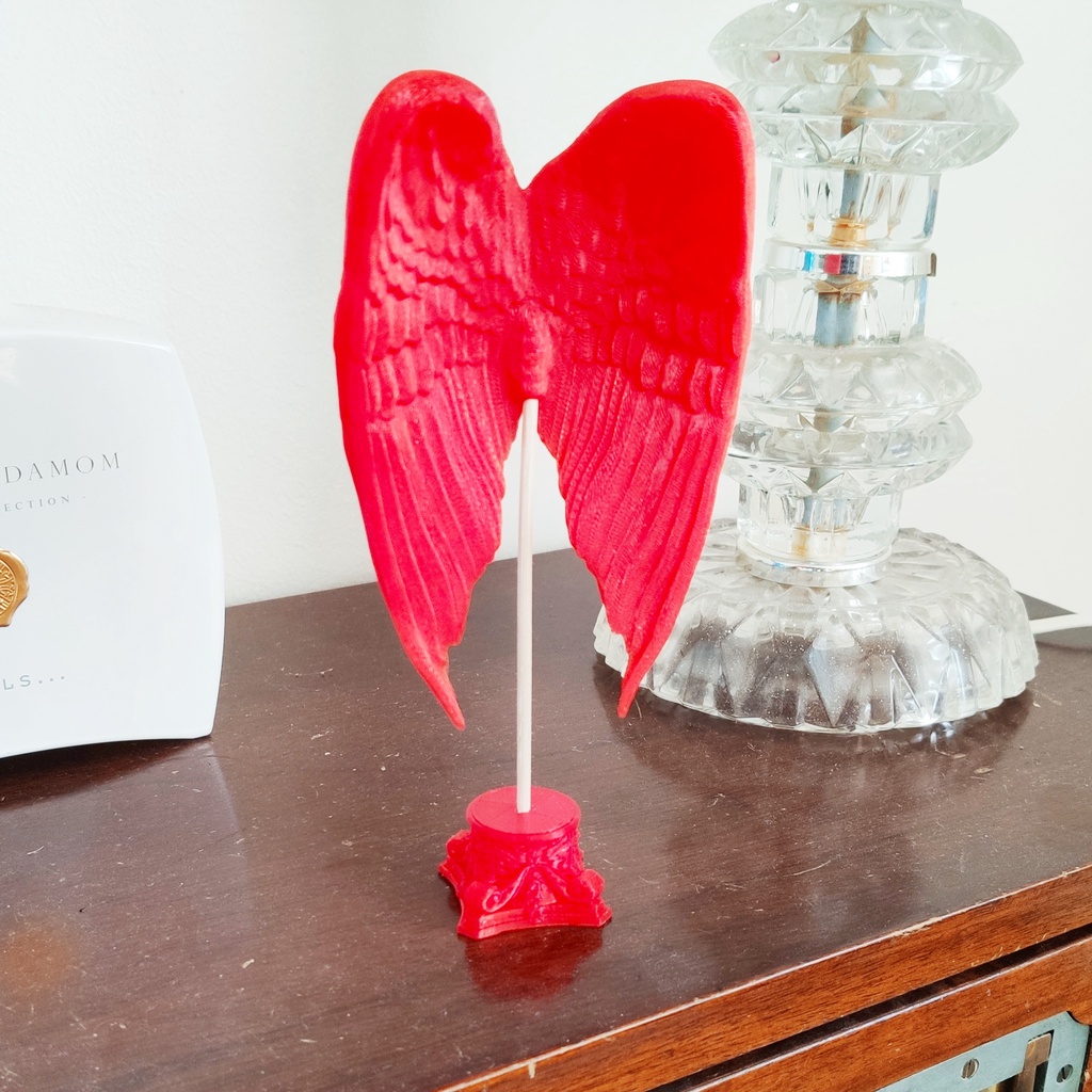 Angel Wing Sculpture by Medelis3D | Download free STL model ...
