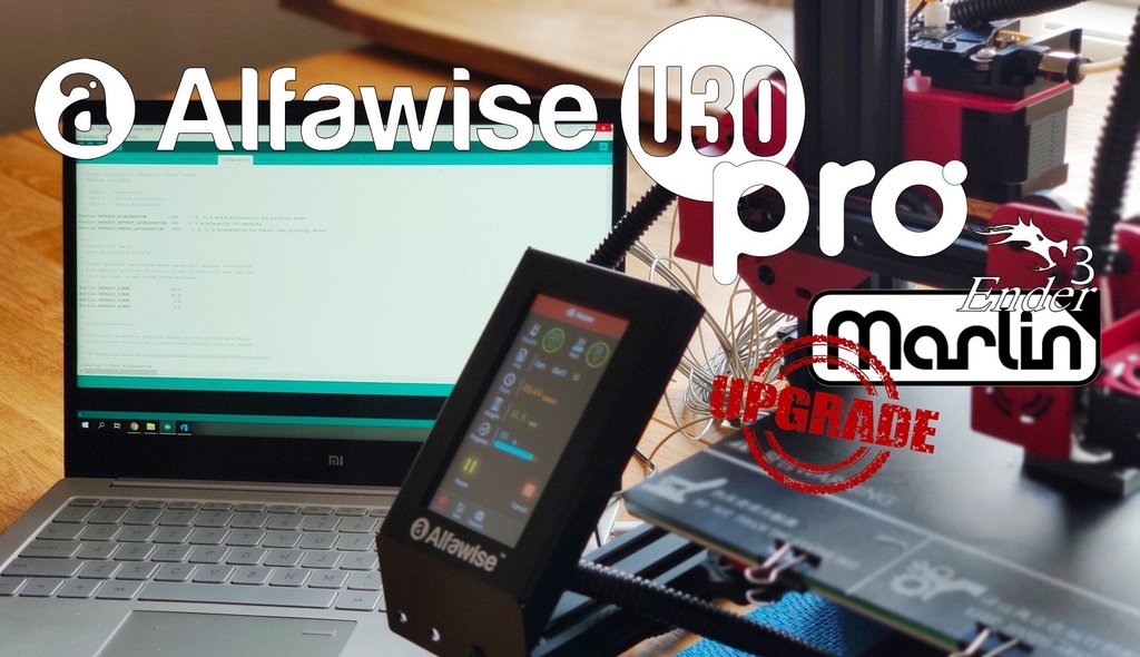 Alfawise U30 PRO, Marlin + Screen FW (Screen software) by Medelis3D | Download free STL model ...