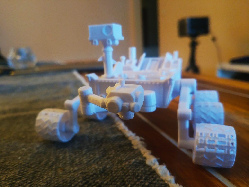 Curiosity Rover by NASA by Medelis3D | Download free STL model ...