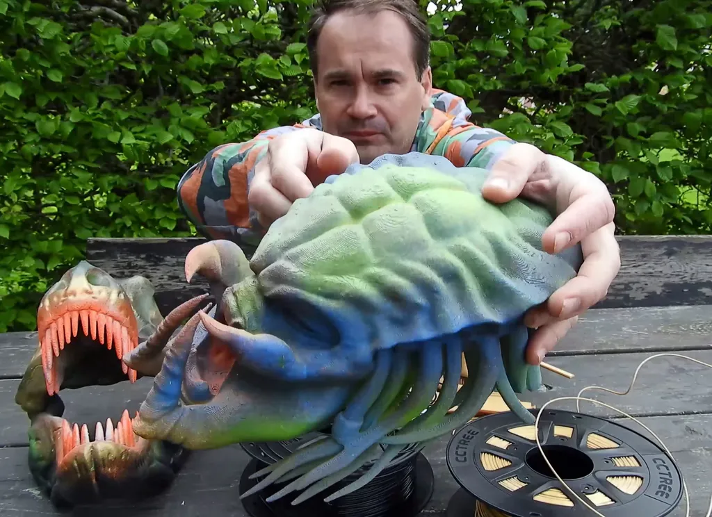 predator head stl