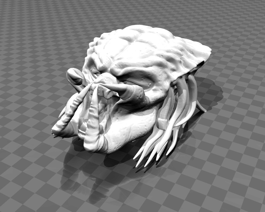 Predator Head - Trophy by Medelis3D | Download free STL model ...