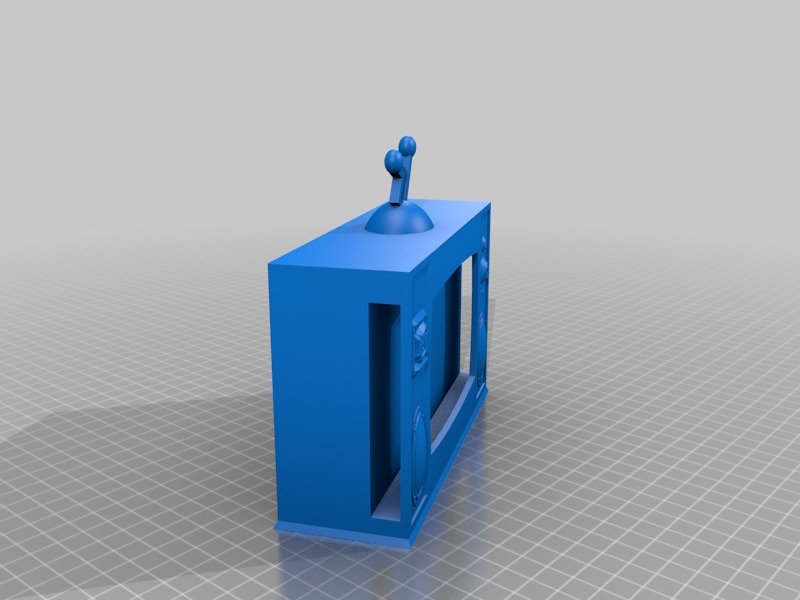 Retro Style Working Miniature Television by Medelis3D | Download free ...