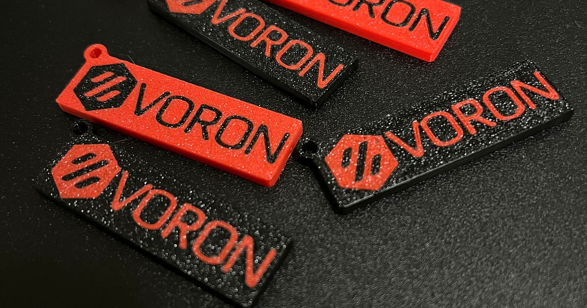 Voron keychain by vitaprint 3D | Download free STL model | Printables.com