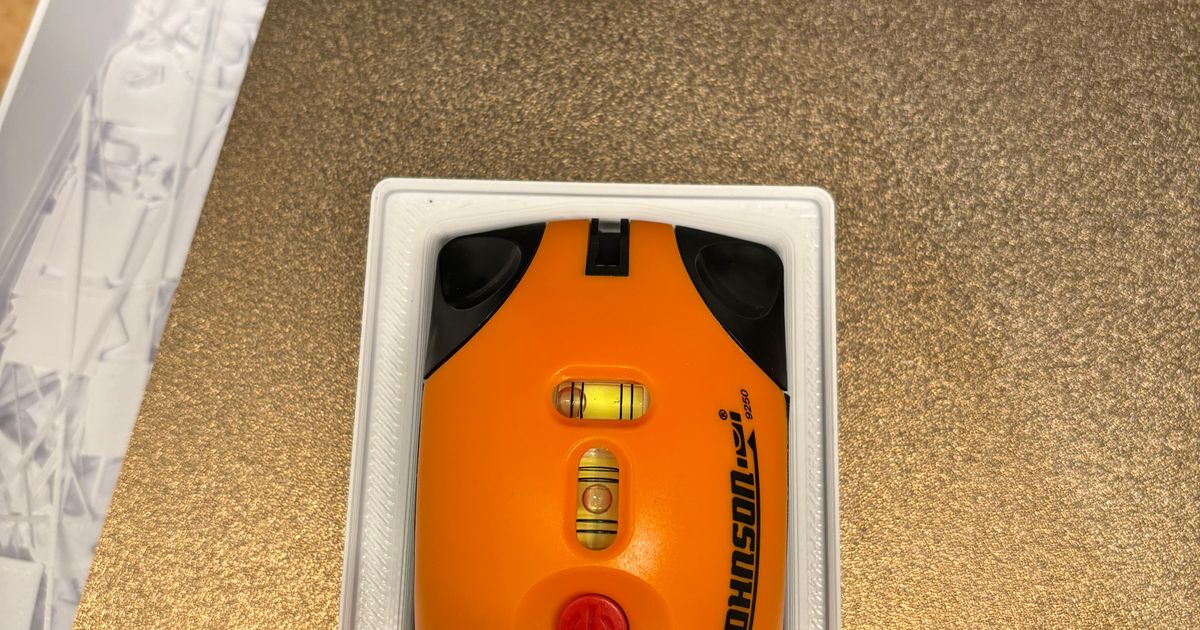 Johnson Laser Line Level Gridfinity Holder 2x3 by samywamy10 | Download ...