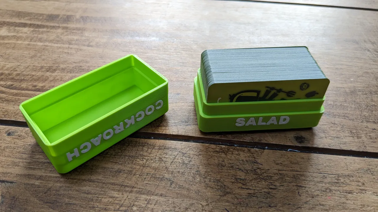 Cockroach Salad Board Game Box by ArsenalFanDan | Download free STL ...