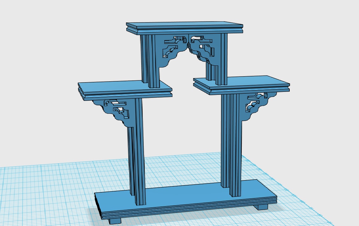 Japanese shelves by ELAdamito | Download free STL model | Printables.com
