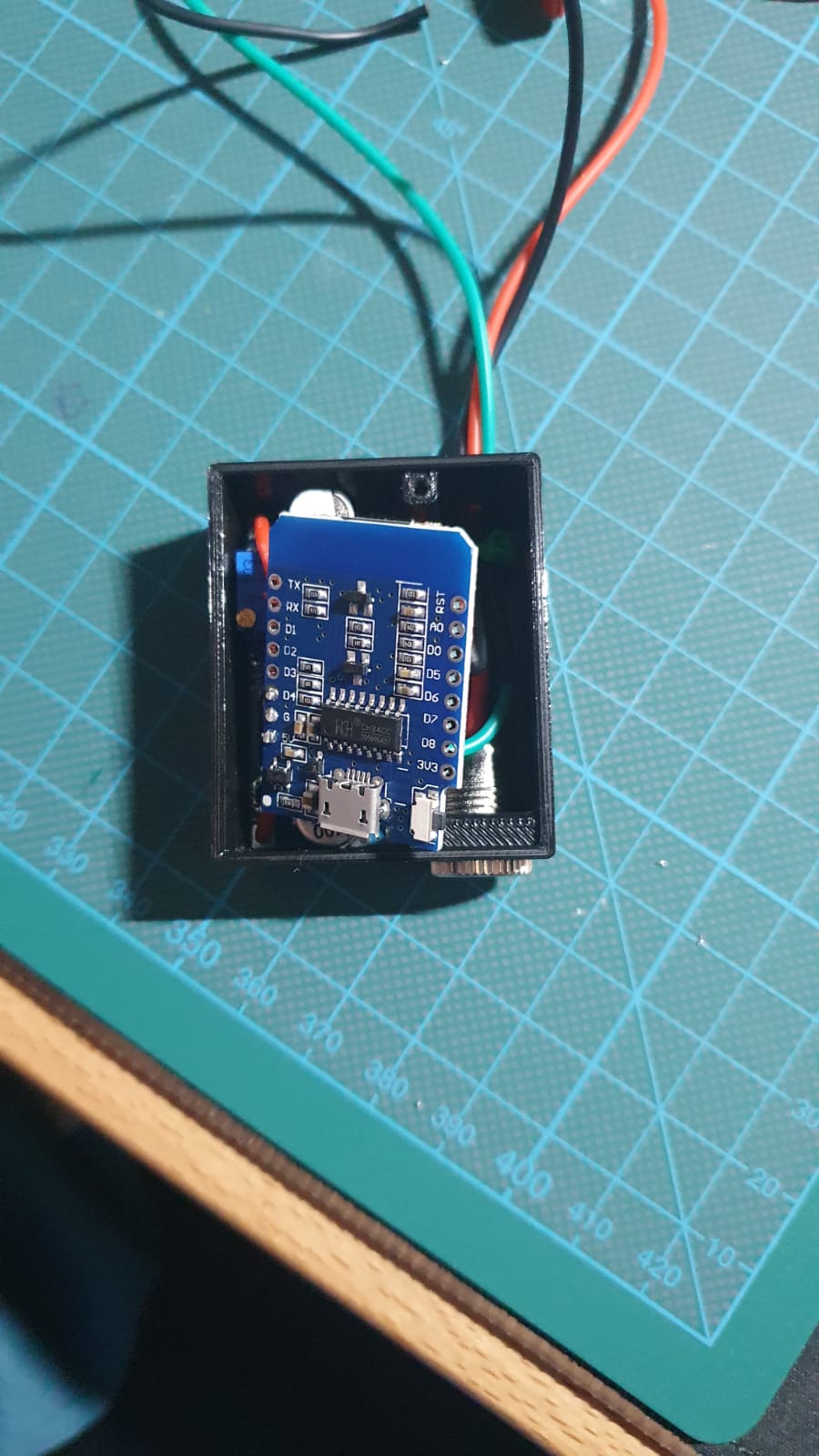 WLED Housing with ESP8266, LM2596S 12v to 5v by Miidazz | Download free ...