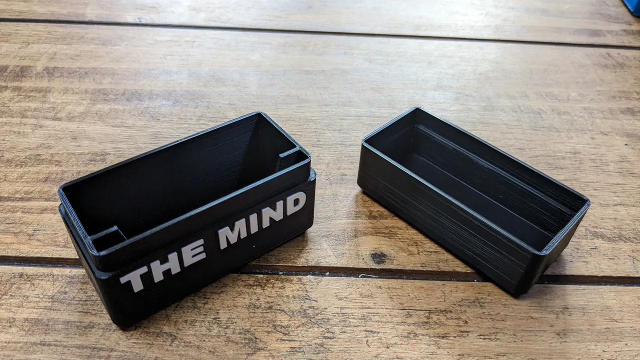 The Mind Board Game Box by ArsenalFanDan | Download free STL model ...