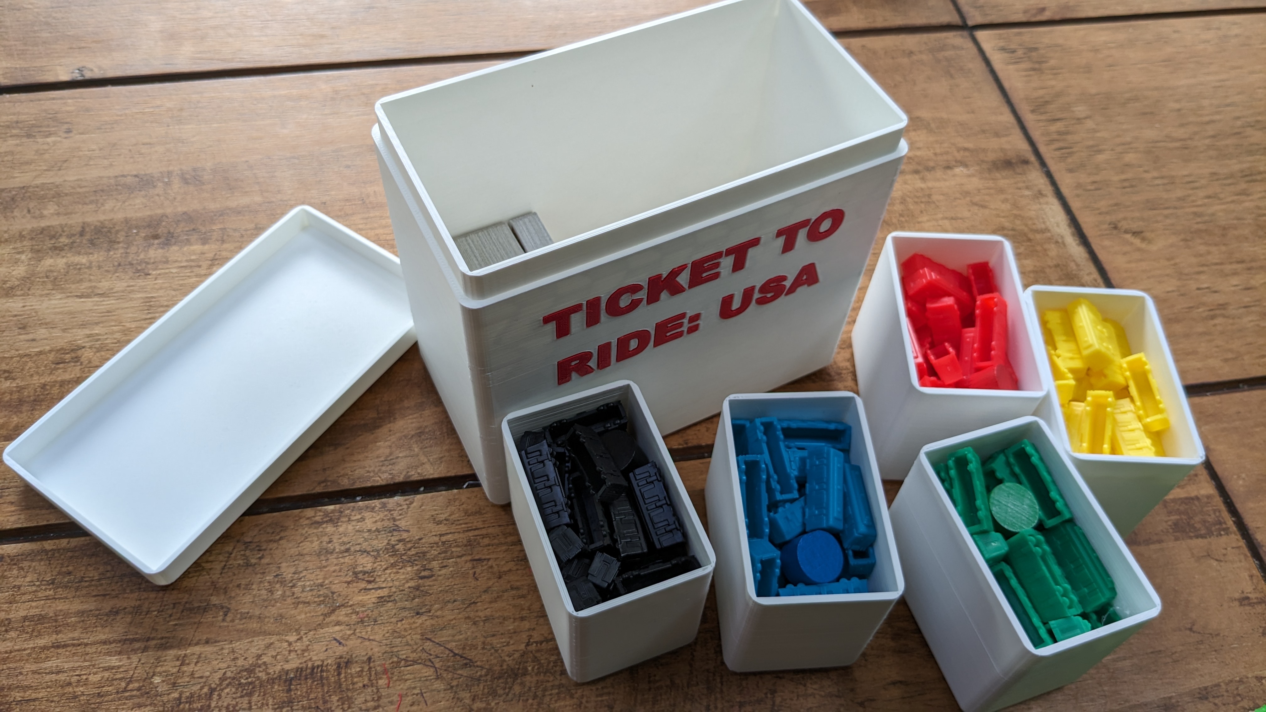 Ticket To Ride: USA Board Game Box by ArsenalFanDan | Download free STL ...