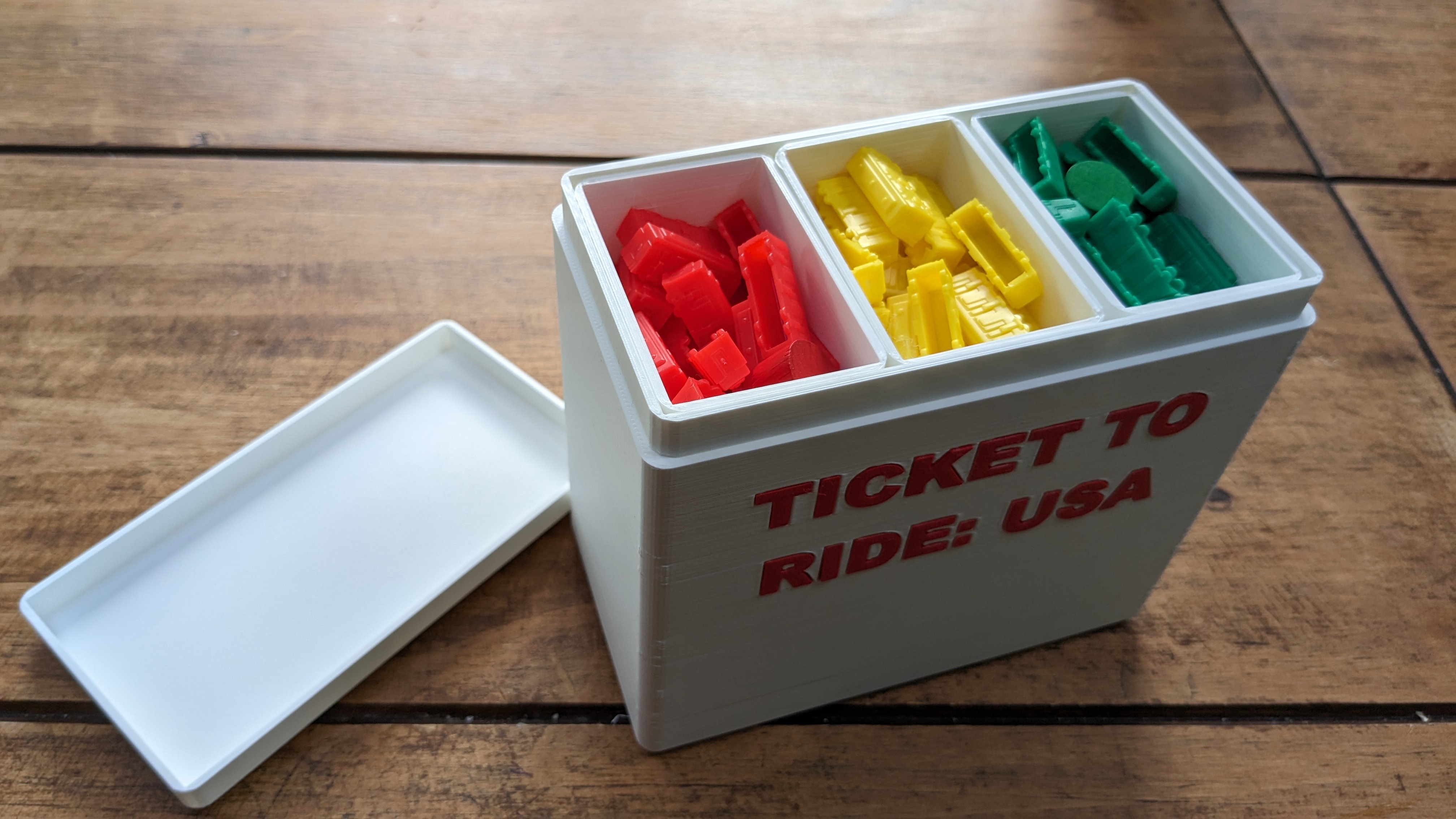 Ticket To Ride: USA Board Game Box by ArsenalFanDan | Download free STL ...