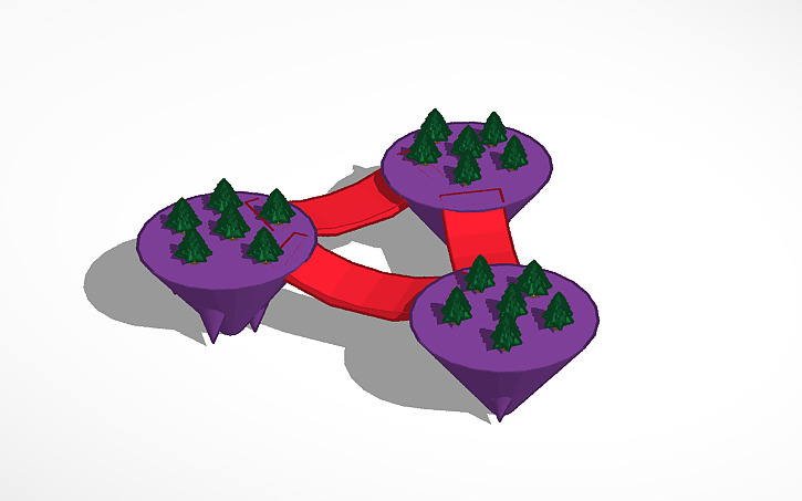 floating island by Byte_shark | Download free STL model | Printables.com