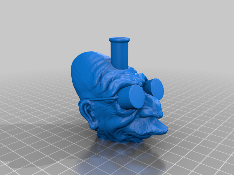 Professor Farnsworth shisha mouthtip by David | Download free STL model ...