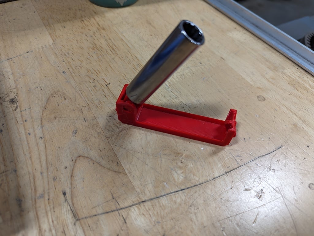 Milwaukee bit case Deep well socket holder by Seth Overbeek | Download ...