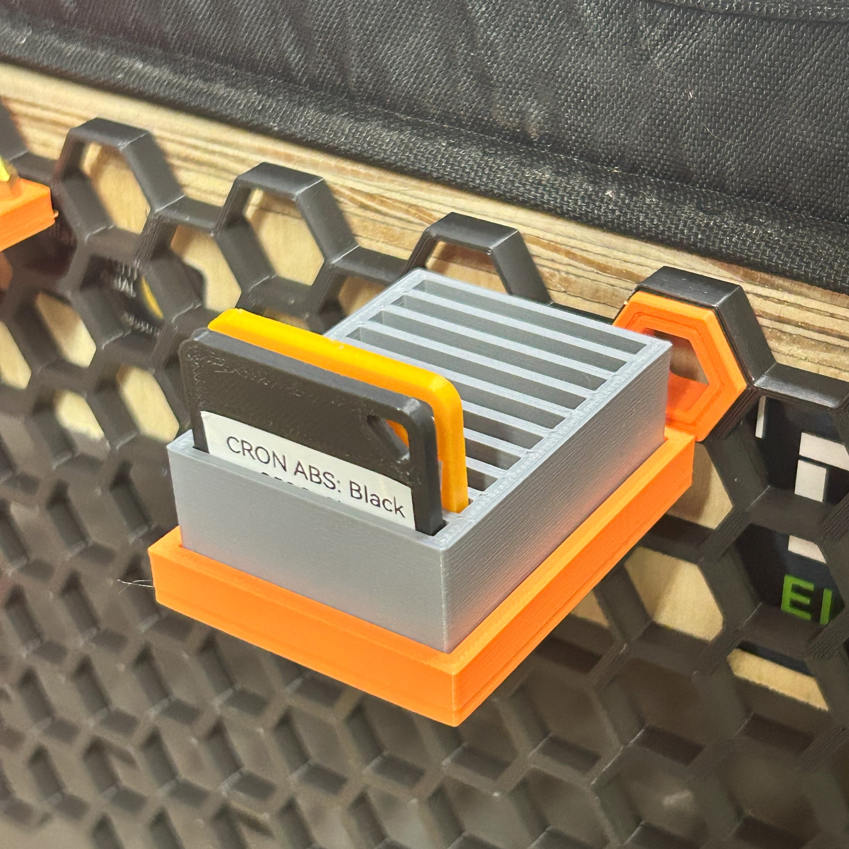 Filament color swatch holder for Honeycomb Storage Wall by pamyburgh ...