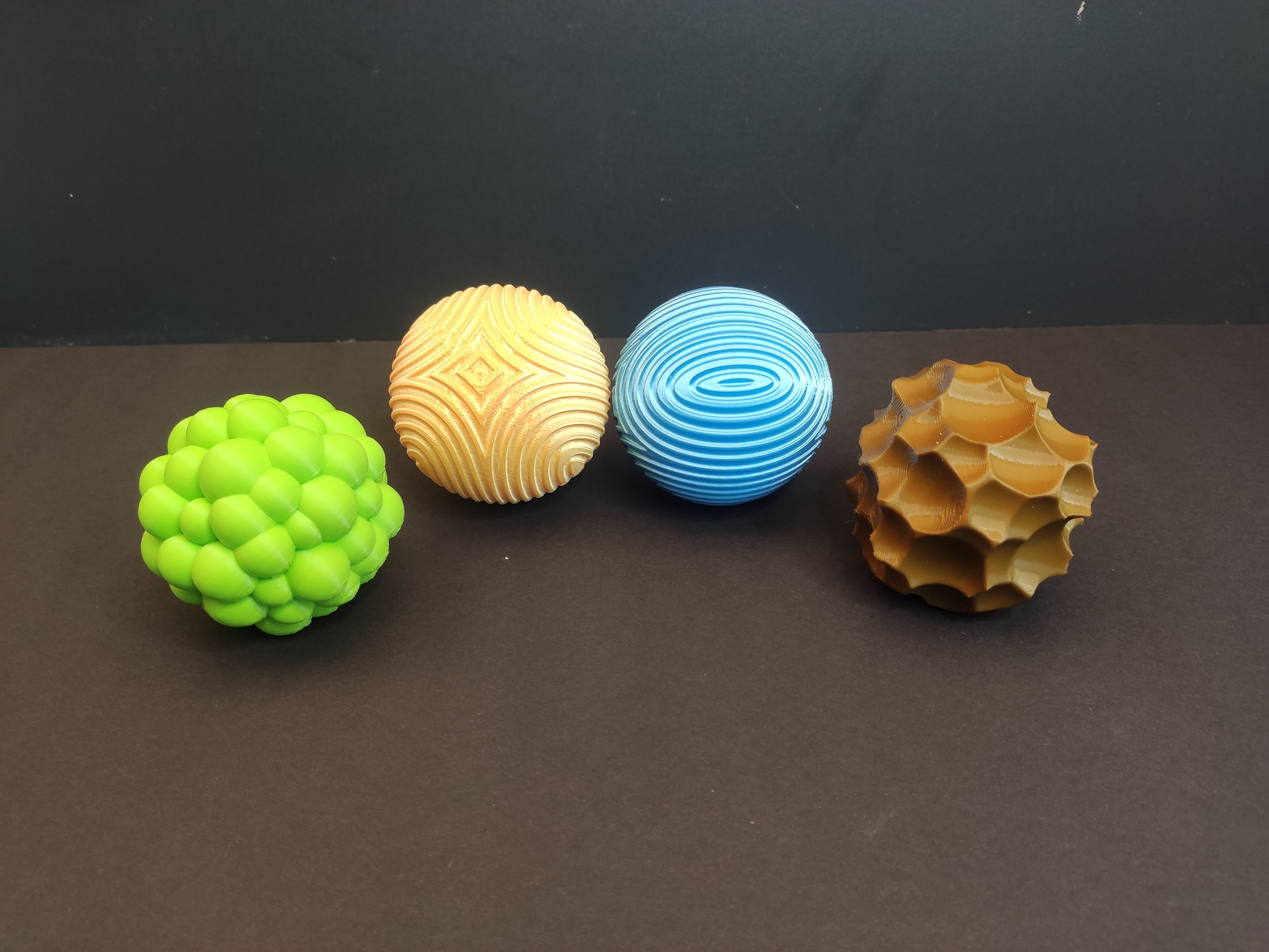 Textured Spheres for Zen Garden by Sevro | Download free STL model | Printables.com