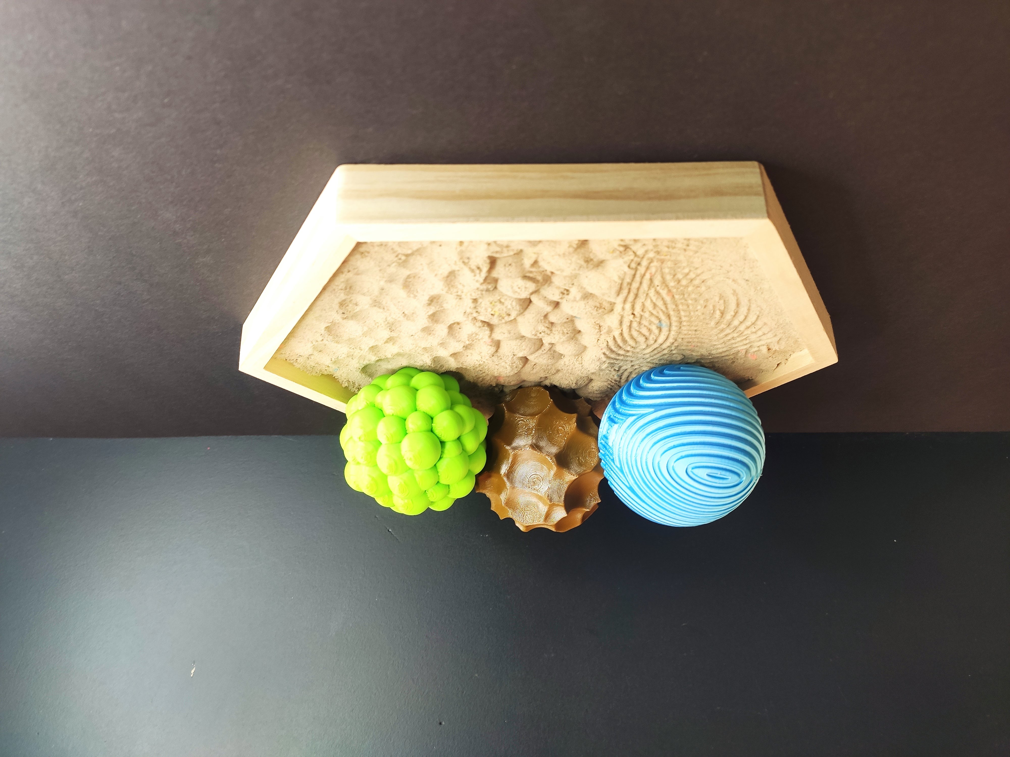 Textured Spheres for Zen Garden by Sevro | Download free STL model | Printables.com