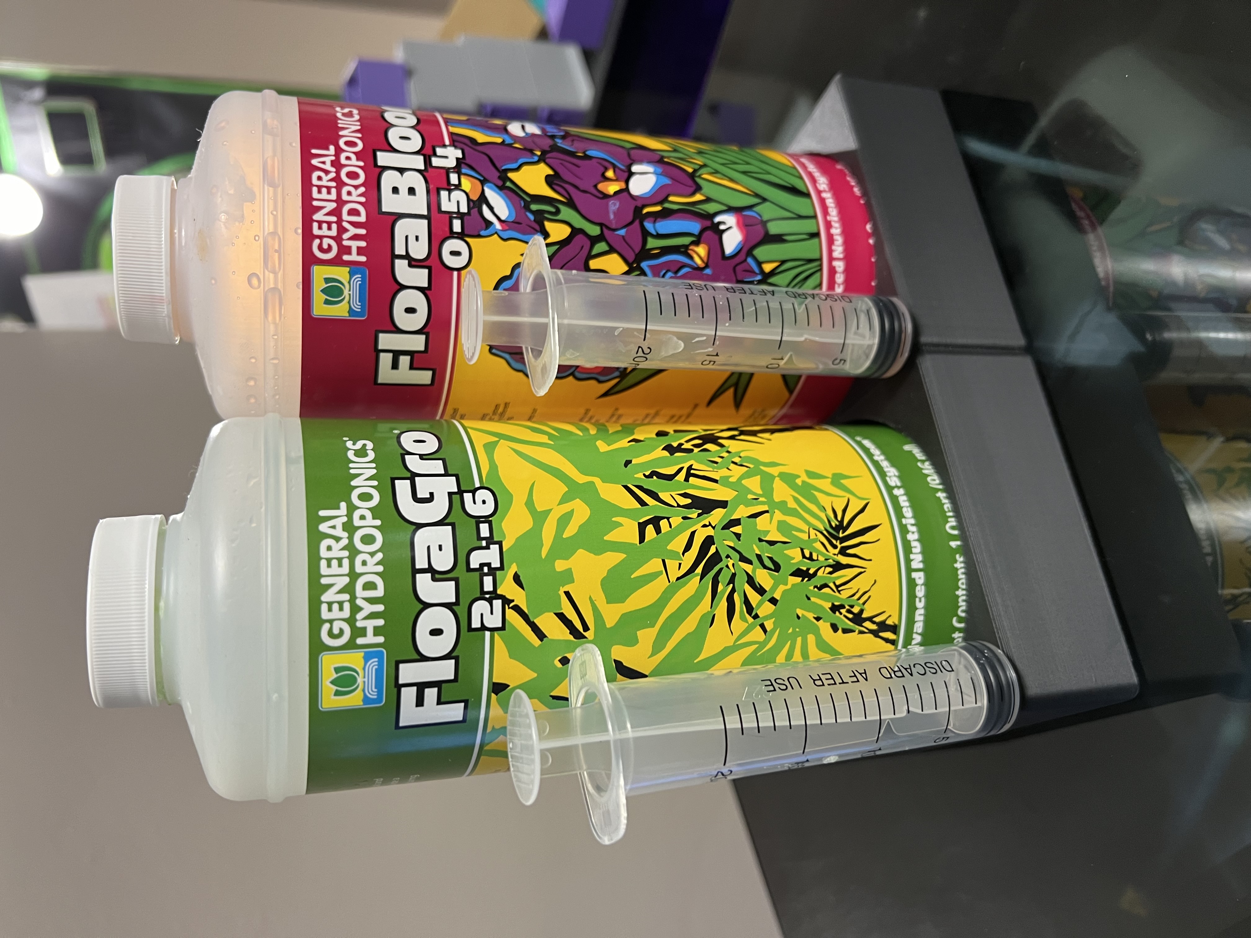Organizers For General Hydroponics flora Trio+CalMag and Syringes by ...