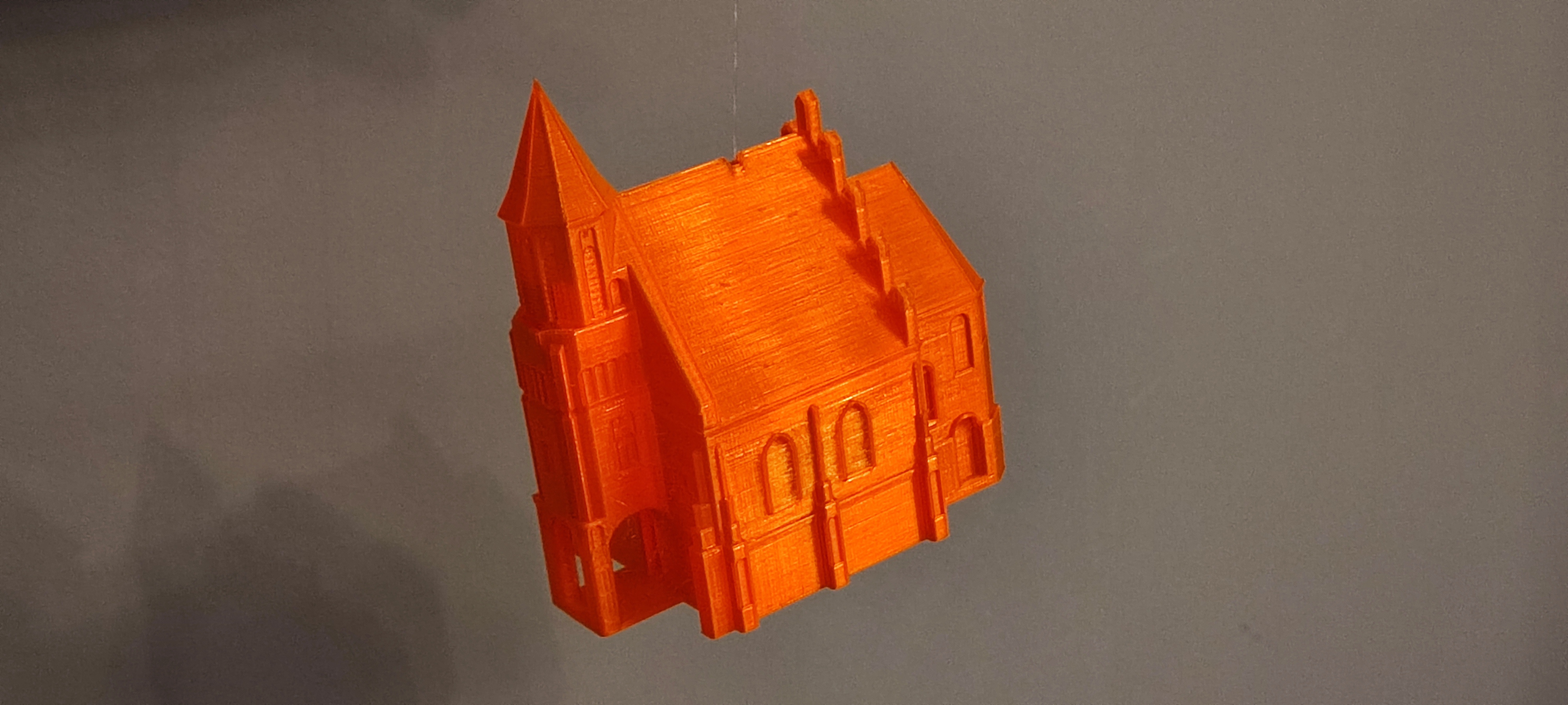 Mini Church Model Christmas Tree Ornament by Andrius Strazdas ...
