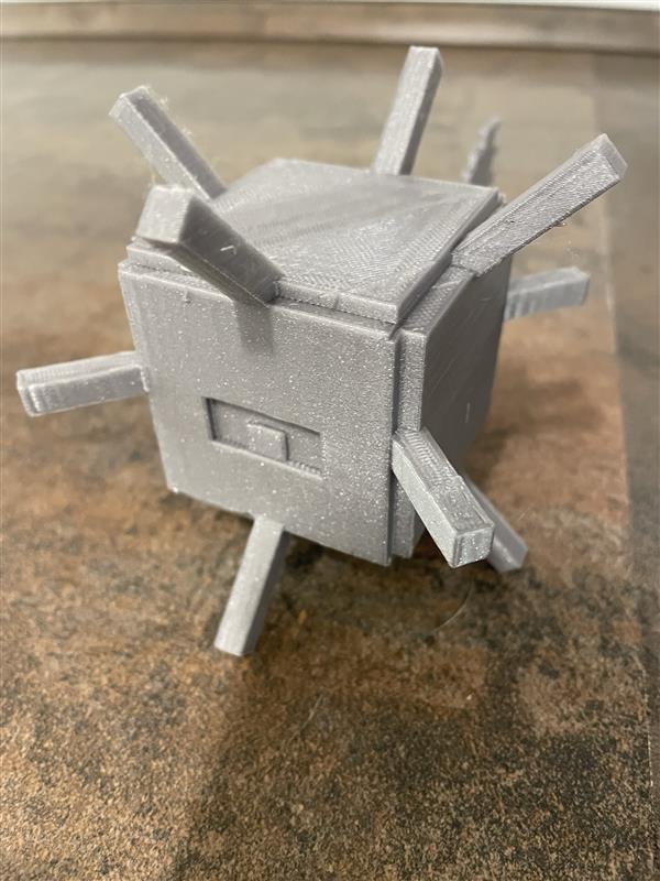 Minecraft guardian by Dovid999 | Download free STL model | Printables.com
