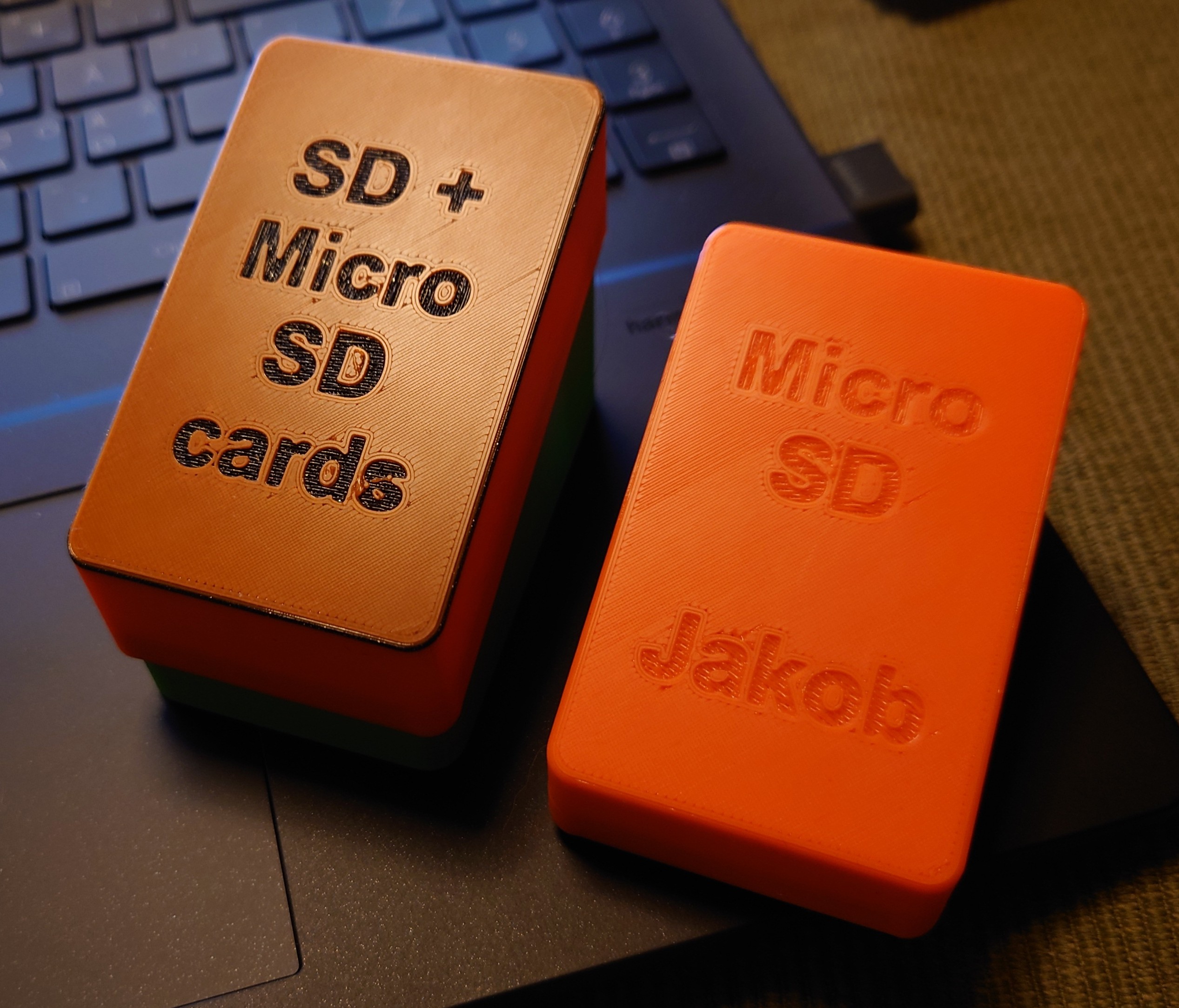 SD and Micro SD container od autora gillis | Stáhněte si zdarma STL ...