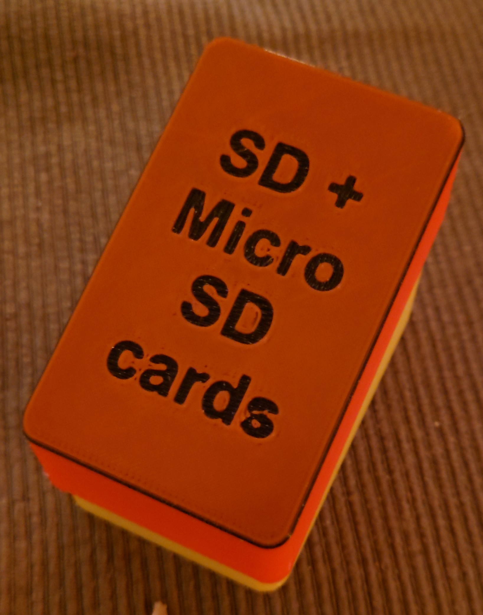 SD and Micro SD container od autora gillis | Stáhněte si zdarma STL ...