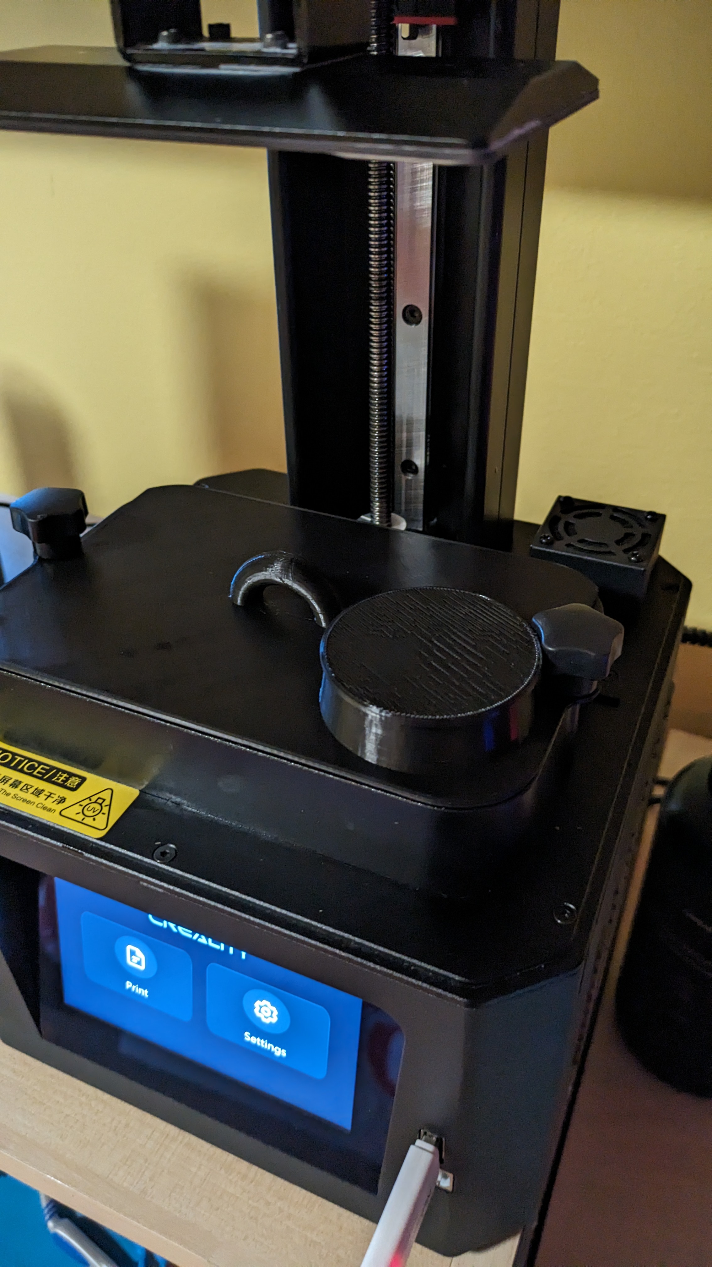 Creality Halot ONE resin vat covers and coaster by Radek Göbel ...