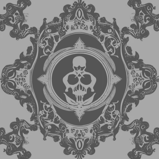 Ornate skull Coin by Peter Farell | Download free STL model ...