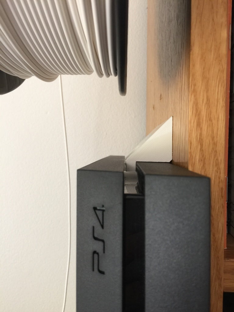 PS4 Wall Mount by James Wood | Download free STL model | Printables.com