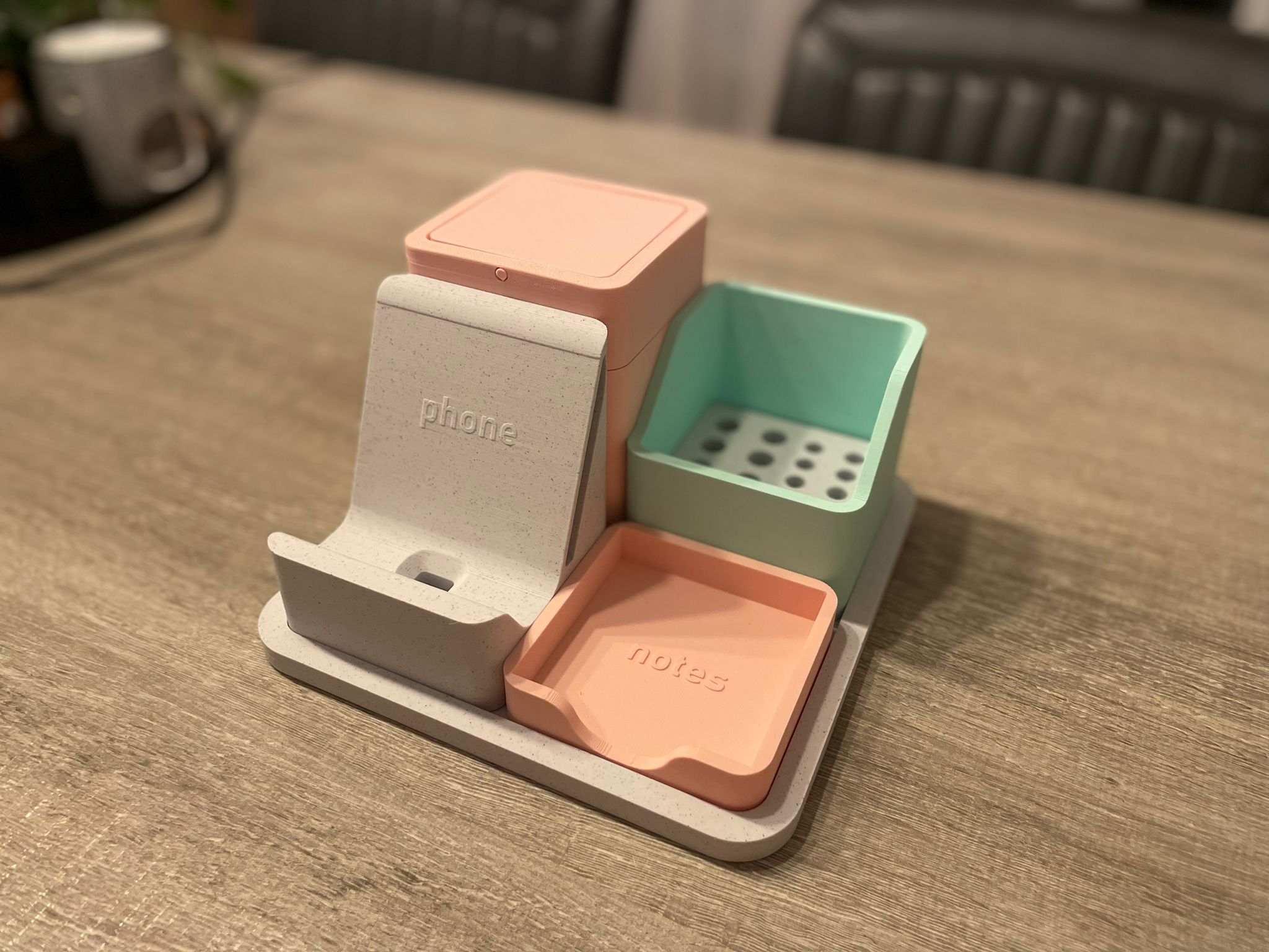 Modular Desk Organizer by Panda | Download free STL model | Printables.com