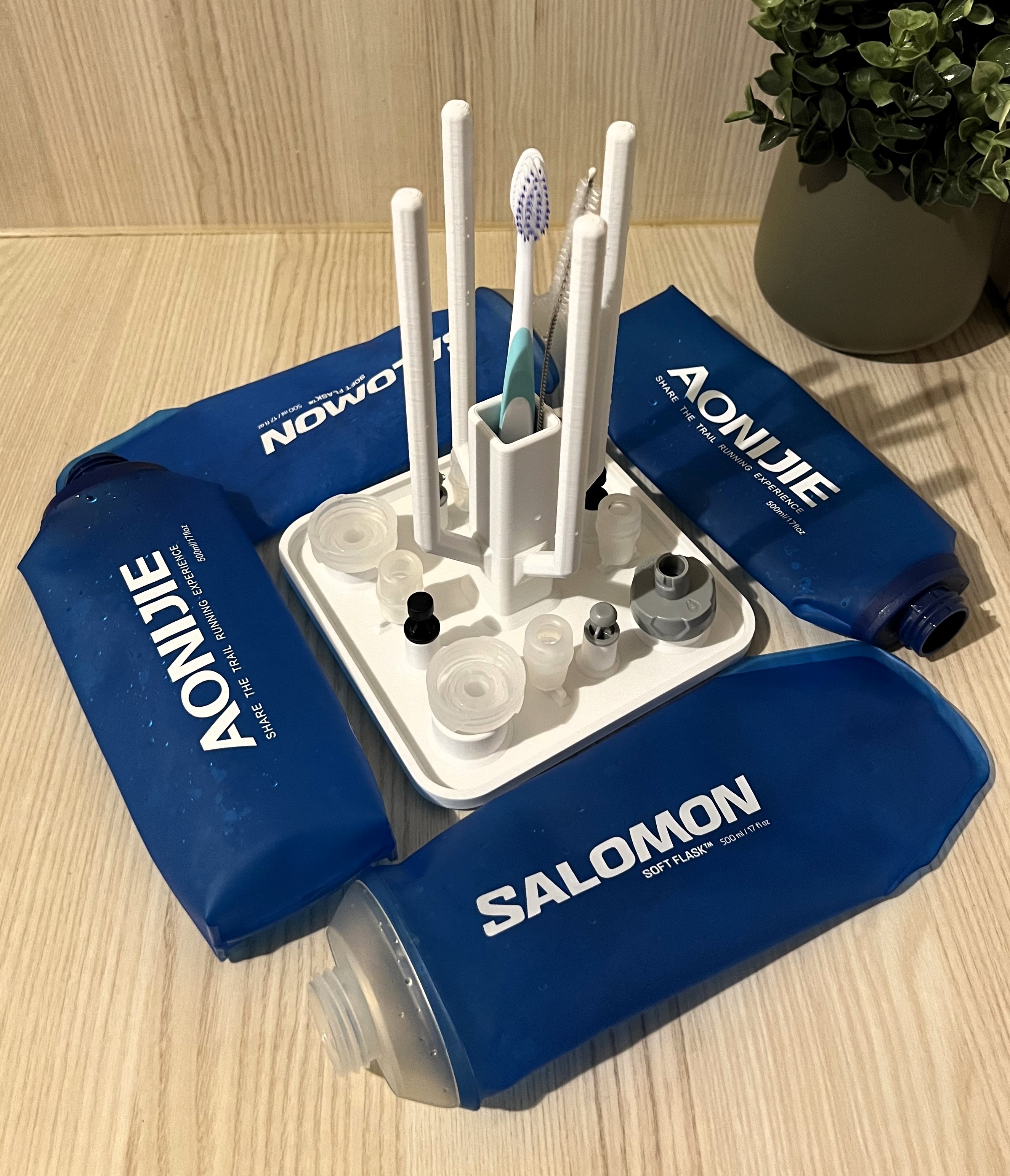 Soft flasks drainer by Romain Villatel | Download free STL model ...