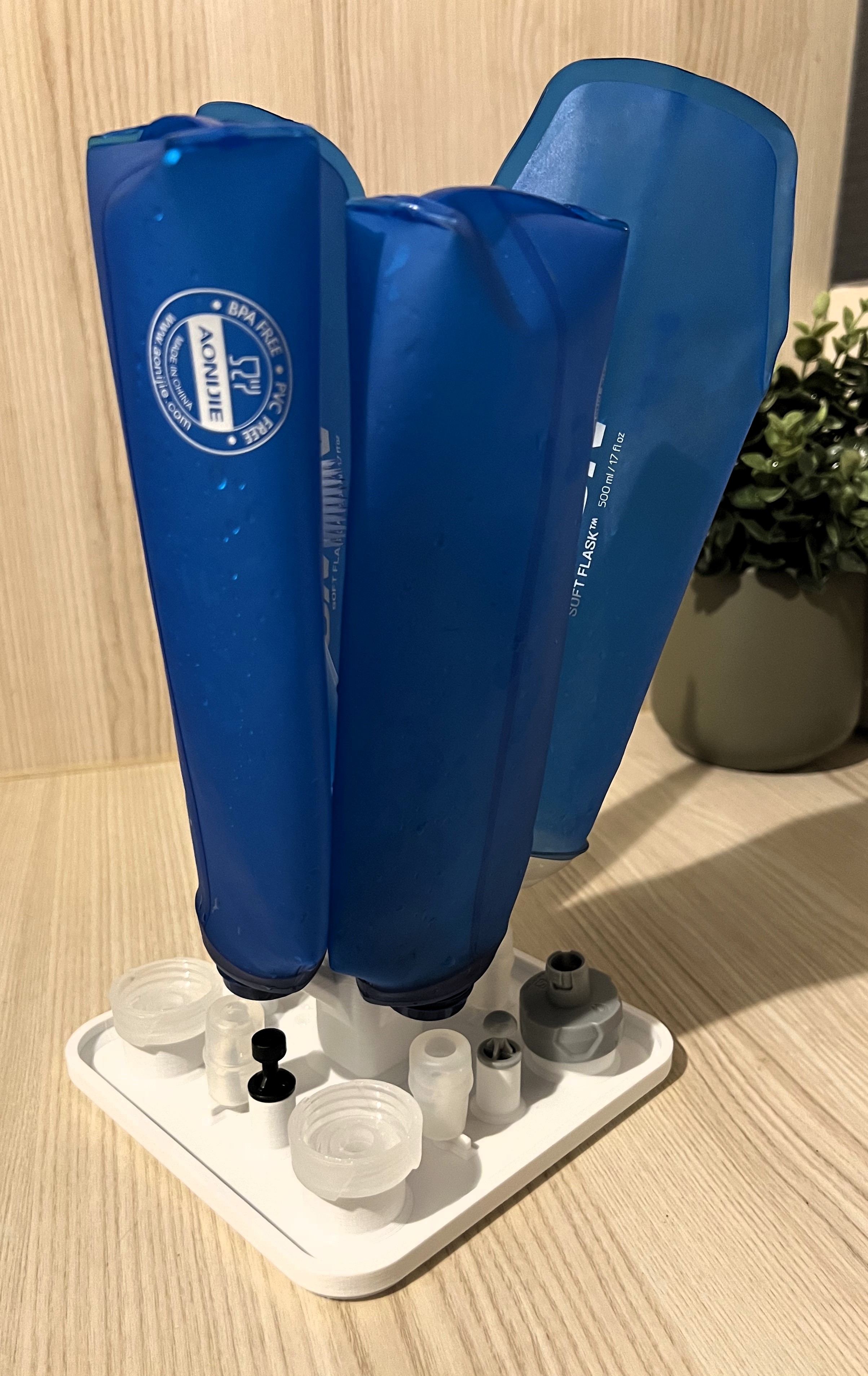 Soft flasks drainer by Romain Villatel | Download free STL model ...