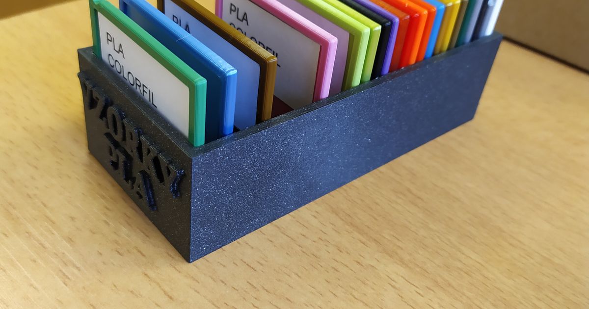 Sample filament box by Petr Hejda | Download free STL model ...