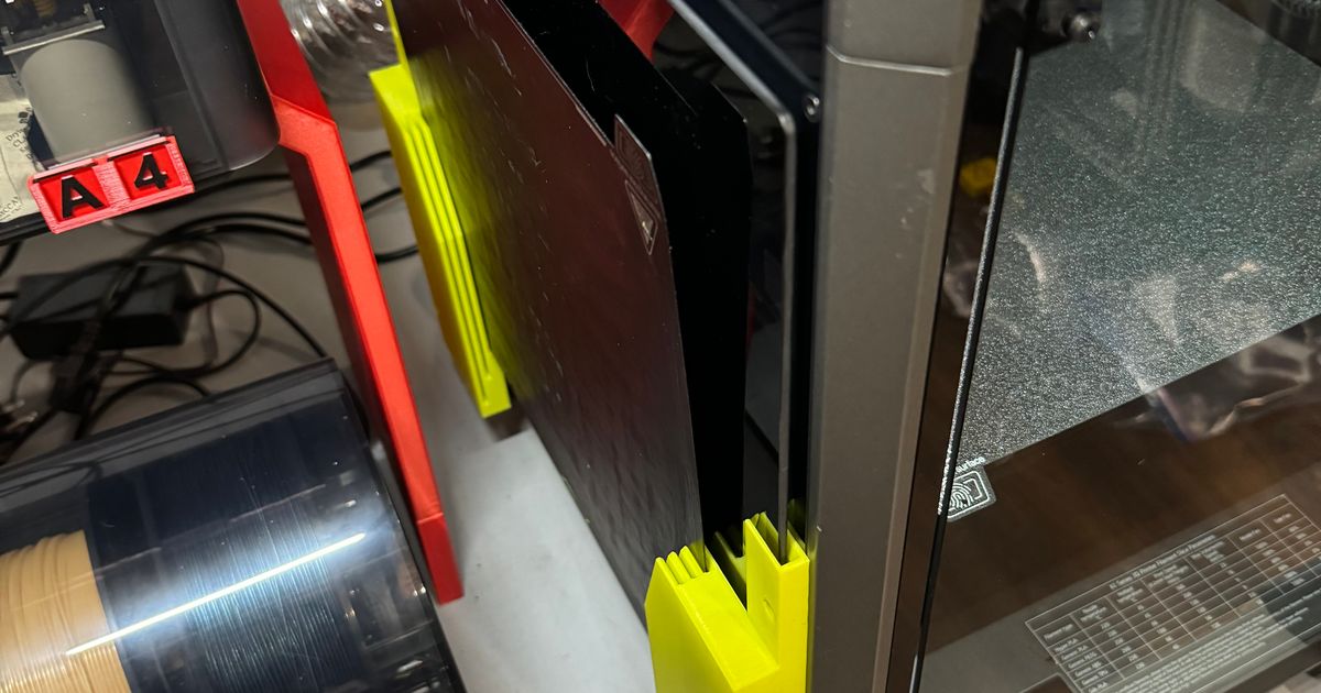 K1-Max side mounted build plate & glass top by Big_Daddy | Download ... K1-Max side mounted build plate & glass top by Big_Daddy | Download ...