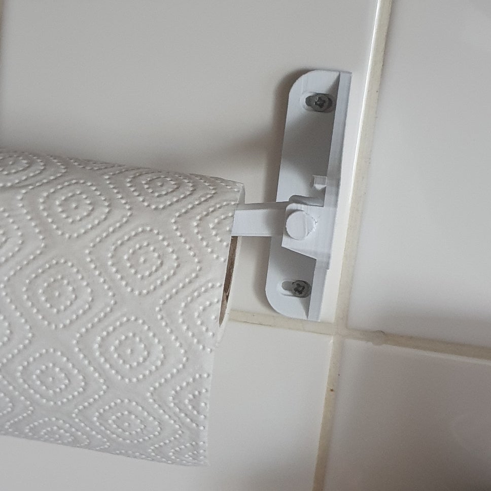 Easy swap paper holder by Giulian | Download free STL model ...