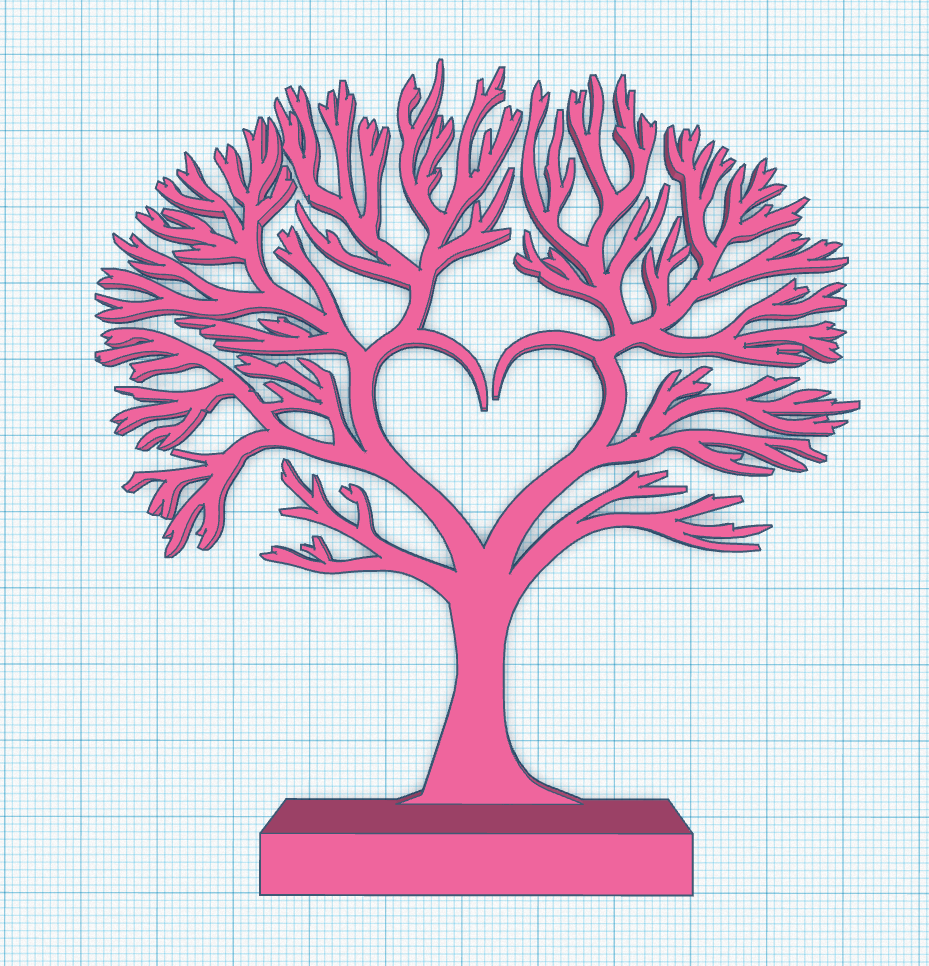 Love tree decor by Sot Kon | Download free STL model | Printables.com