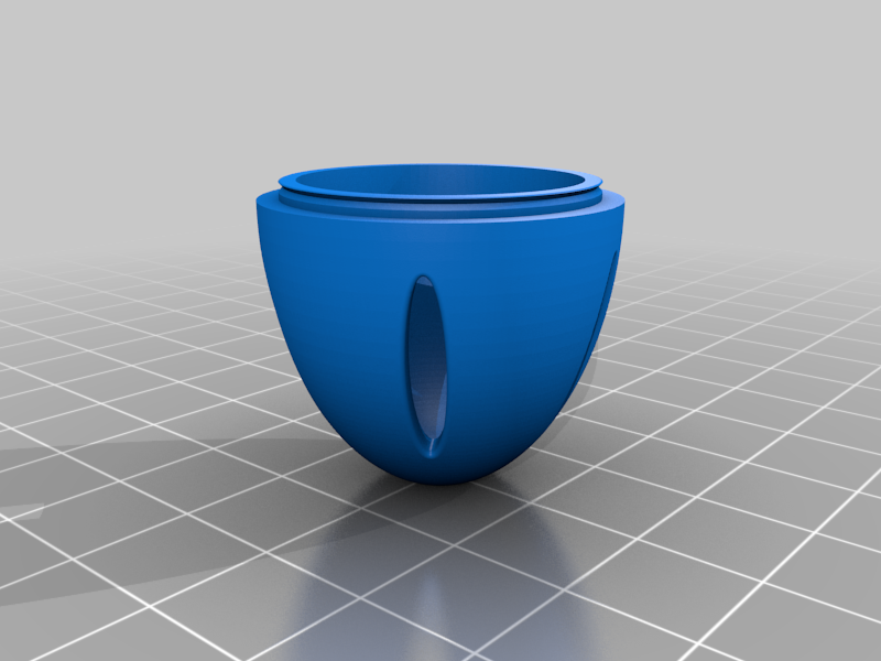 Snap fit cat bell toy by Ian Robinson | Download free STL model ...