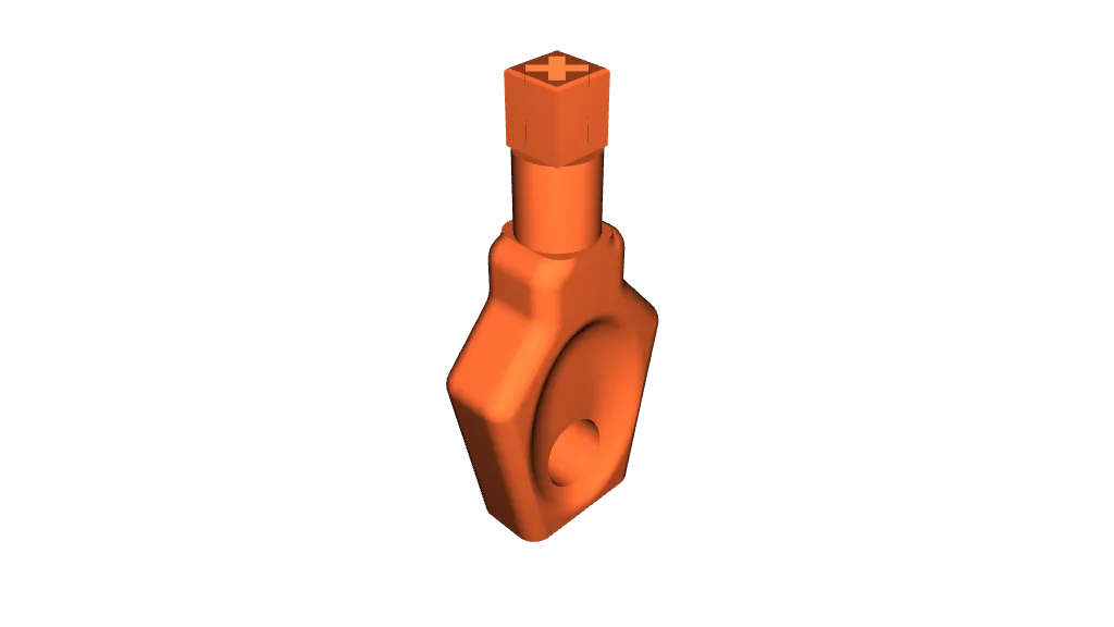 Toilet Paper Dispenser Key by vsulc | Download free STL model ...